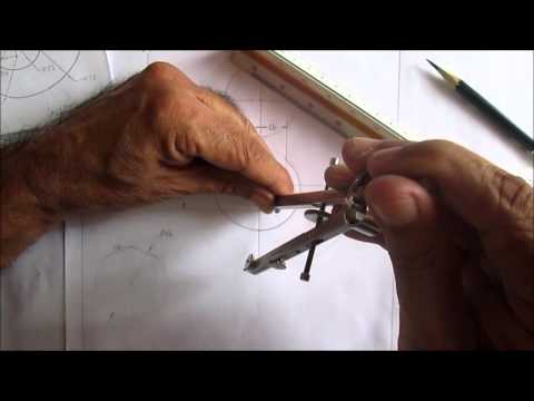 DIBUJO TECNICO MECÁNICO - Gancho - Manejo compas escuadras - YouTube