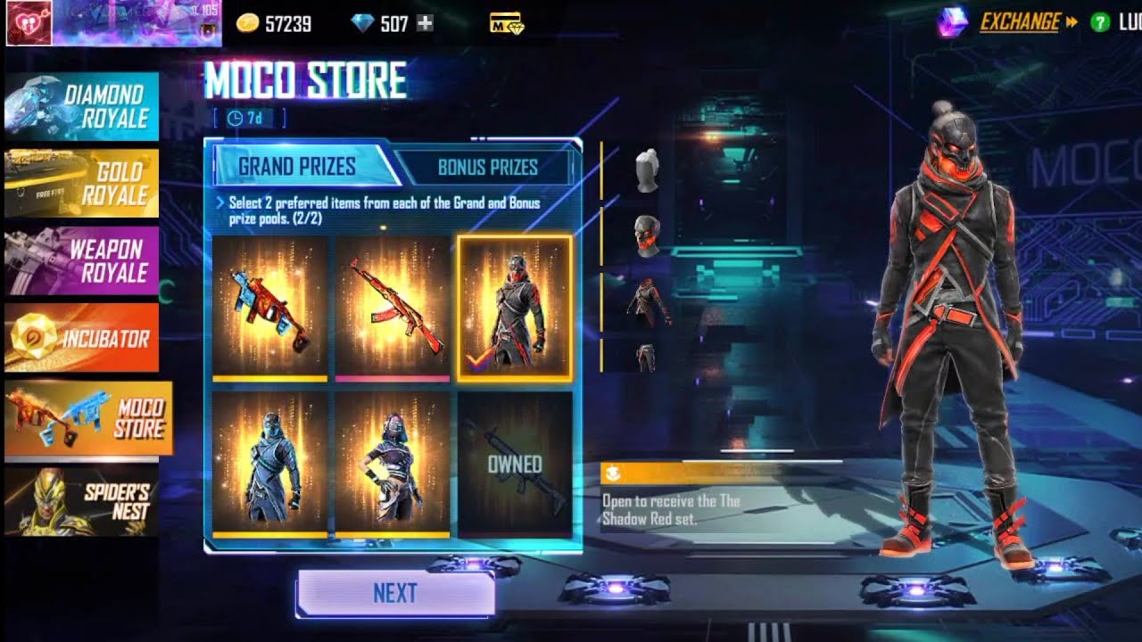 I Got New Red Shadow Bundle In Only Diamonds - YouTube