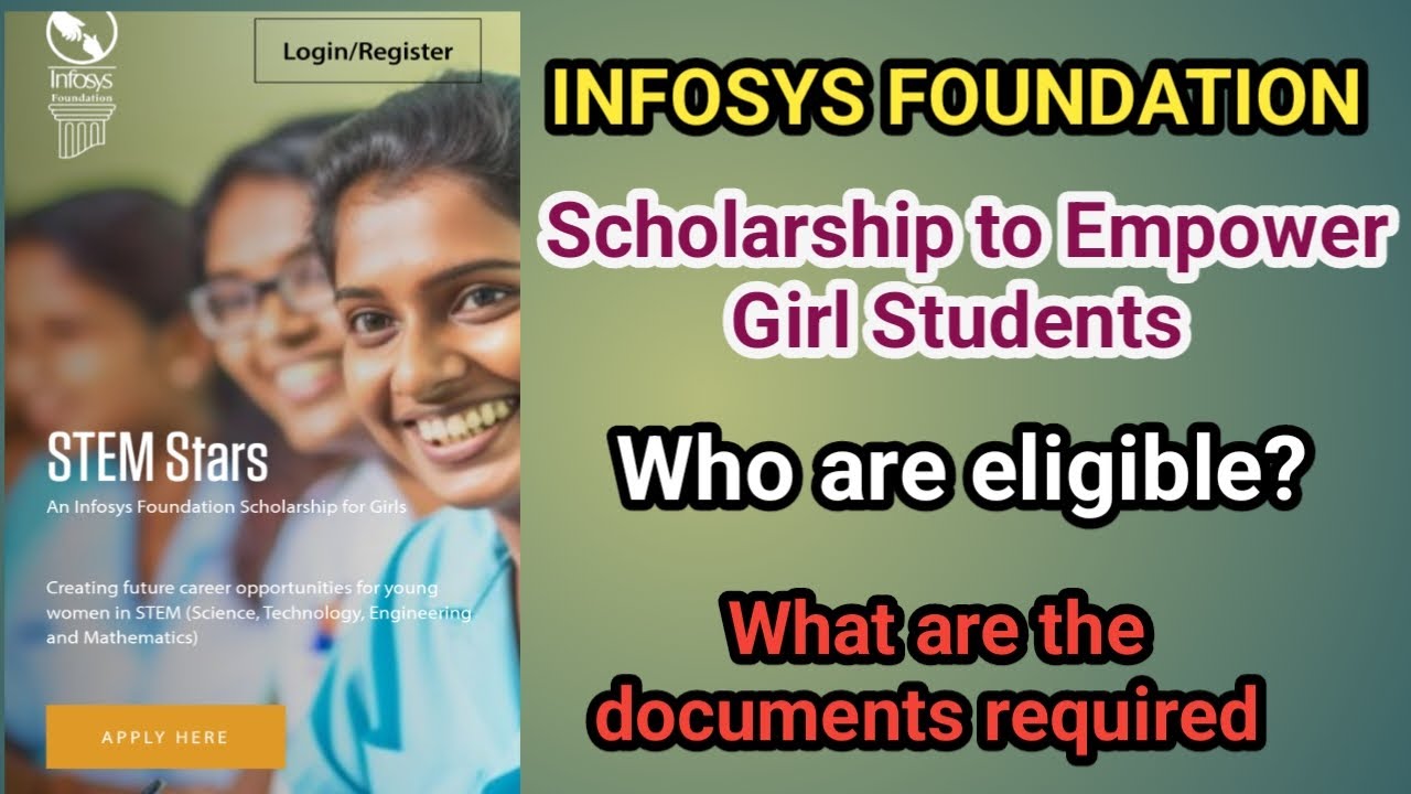 Scholarship for girl students Infosys foundation | Medical, Technology ...