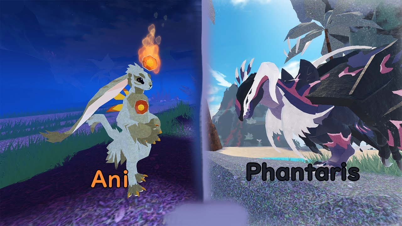 Creatures of sonaria Ani redesign & Phantaris [Warden Artifact] - YouTube