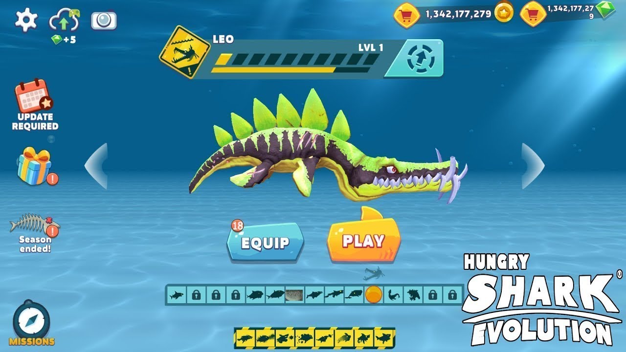 I GAME Hungry Shark Evolution BUT ALL SHARKS HAVE THE ENEMY SKINS, THEY ARE TERRORIFIC! HACK MOD ...
