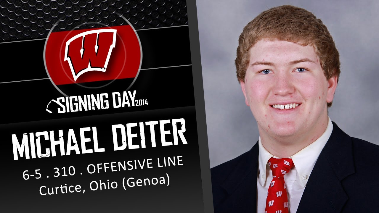 Wisconsin Football Signing Day 2014: Michael Deiter - YouTube