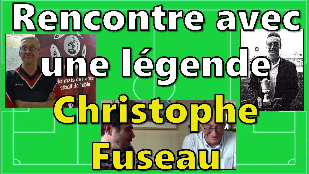 Rencontre avec une légende du football de table Subbuteo : Christope ...