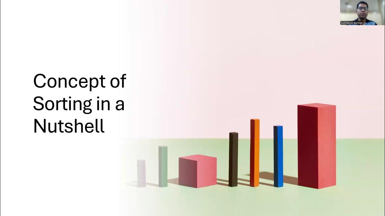 Concept of Sorting in a Nutshell | Bubble Sort Explained with ...