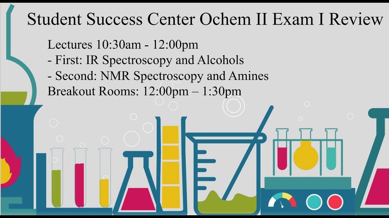UT Dallas Student Success Center CHEM 2325 Exam 1 Review - Spring 2021 ...
