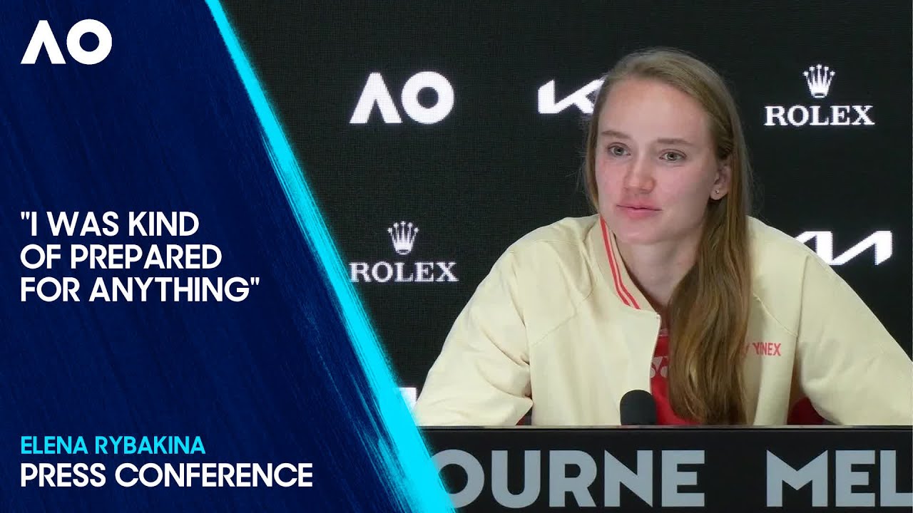 Elena Rybakina Press Conference | Australian Open 2025 First Round ...