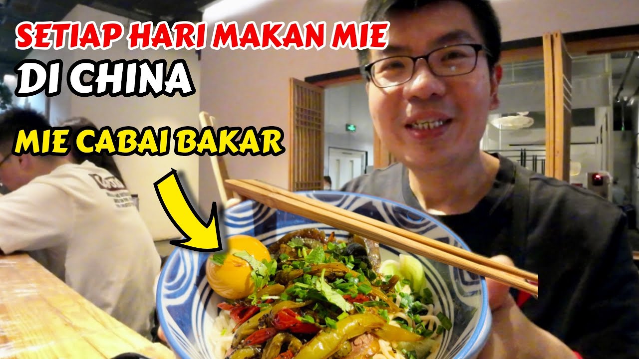 WARUNG MIE FAVORITKU DI BEIJING CHINA | MIE CABAI BAKAR DAGING SAPI ...