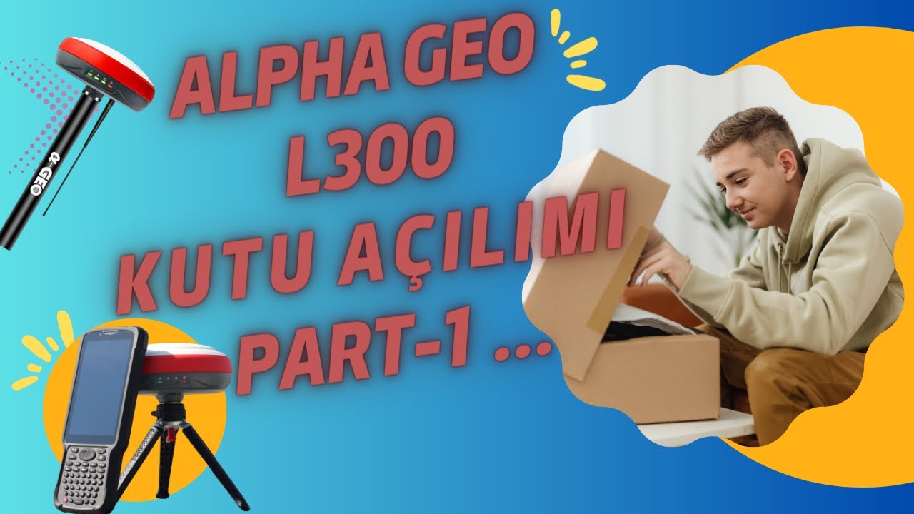 Alpha Geo L300 Gps Kutu Açılımı Part-1 #surveyor #gps #alpha - YouTube