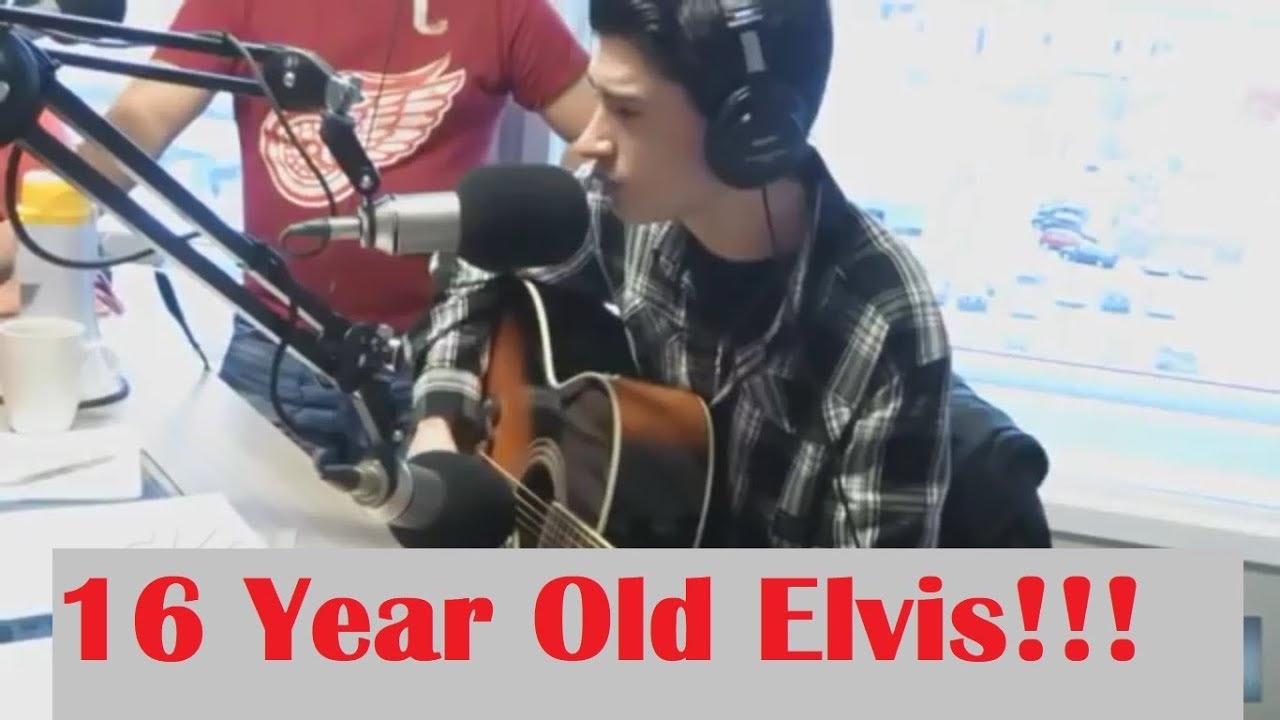 16 year old kid sings like Elvis!!! MuST WATCH!!! - YouTube