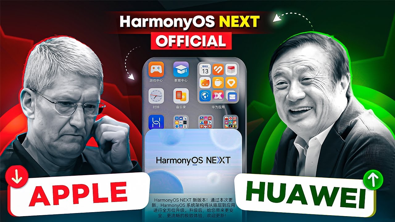 Huawei HarmonyOS NEXT - GET READY (APPLE & GOOGLE) - YouTube