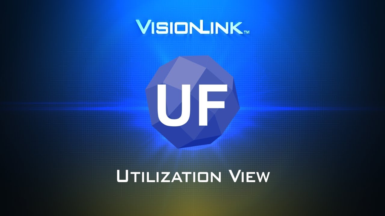 UF11 Utilization View in VisionLink Unified Fleet - YouTube