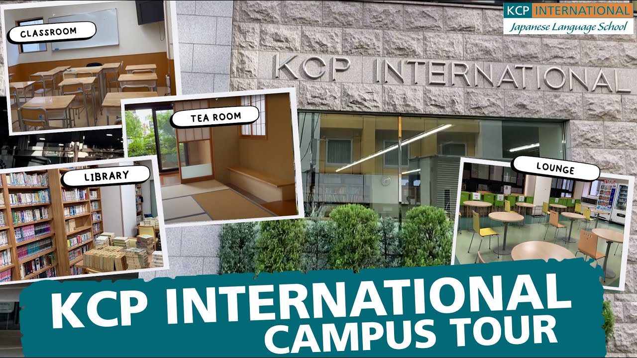 KCP International Japanese Language School Tour - YouTube