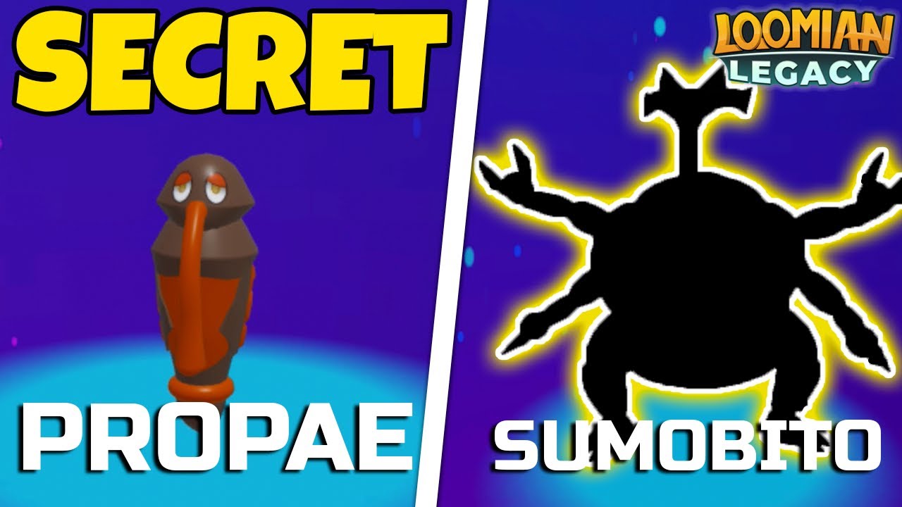 How To Get Propaes SECRET EVOLUTION, SUMOBITO! (Loomian Legacy) - YouTube
