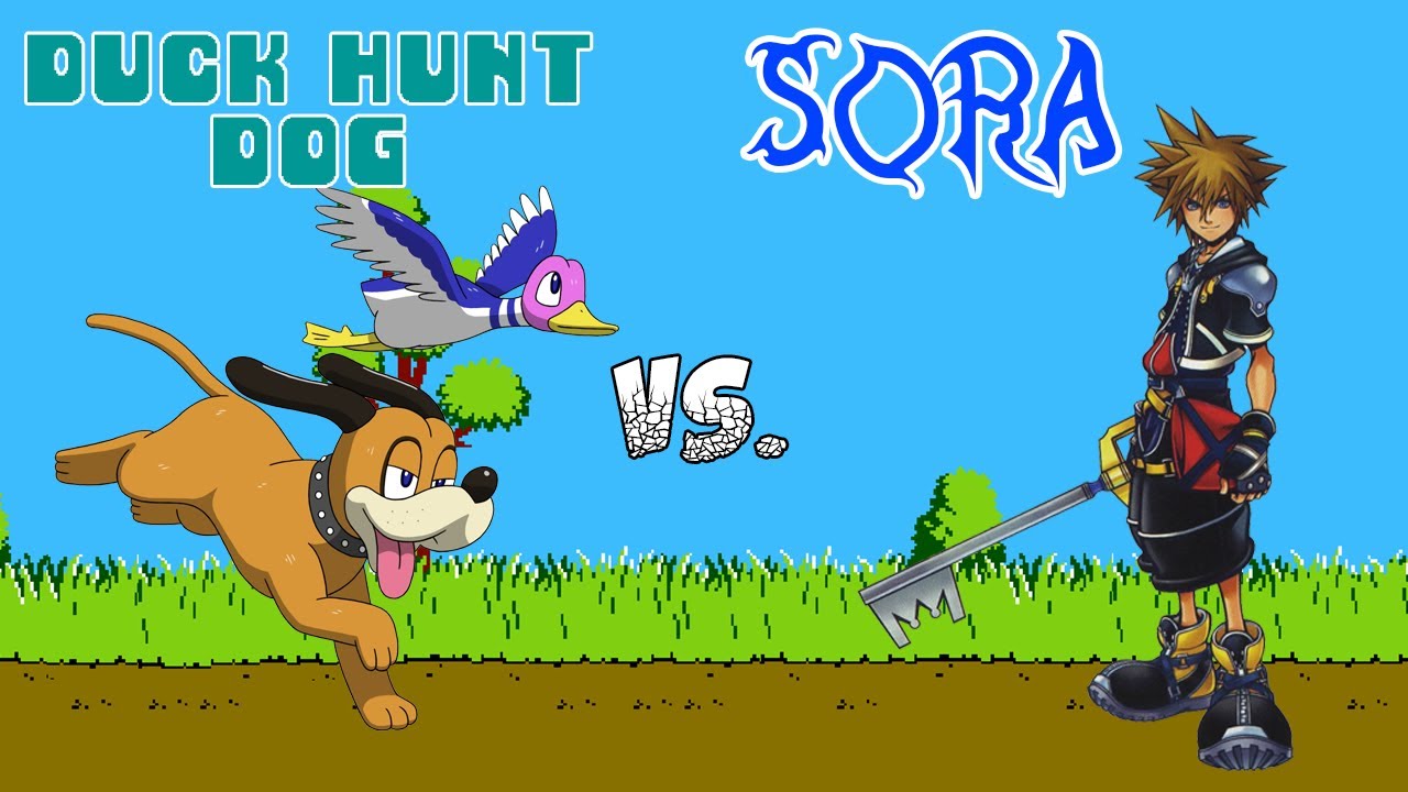 Prueba de Animación #2 || Duck Hunt Dog Vs Sora - YouTube