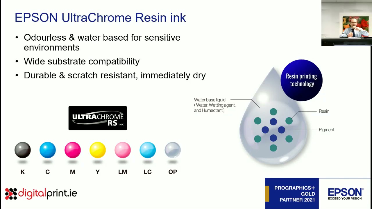 Epson SureColor SC-R5000 virtual demo - YouTube