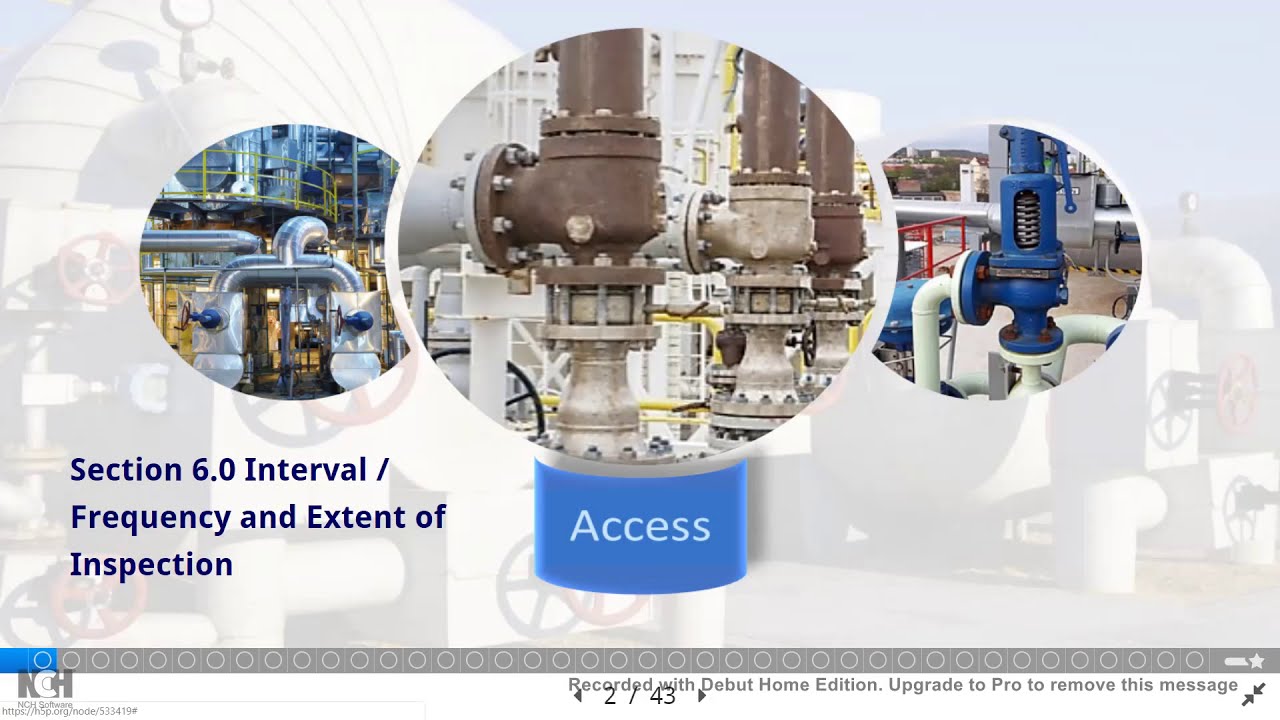 API 510 Pressure vessel inspection_example question bank - YouTube