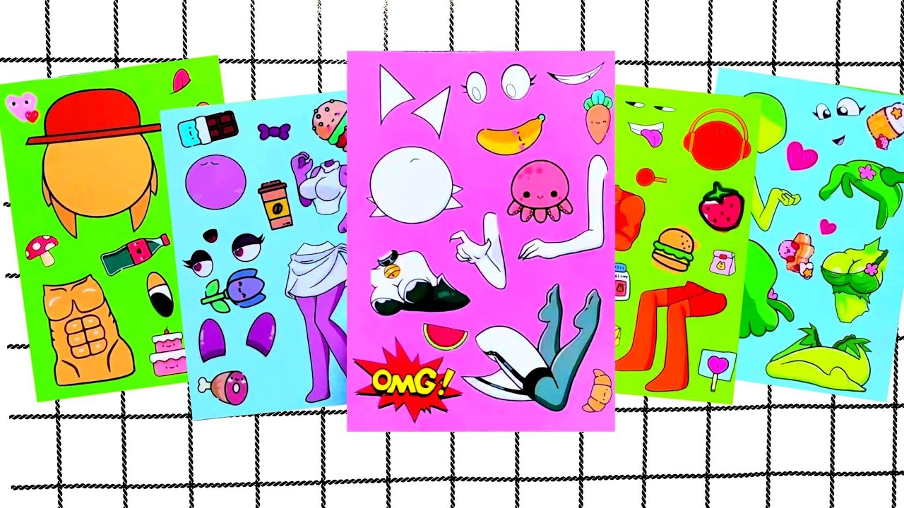 🔥 Incredibox Sprunki Sinner Edition – HUMAN SUS MOD Sticker Book! 🎭 ...