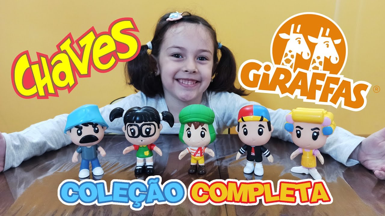 COMPRAMOS A COLEÇÃO DA TURMA DO CHAVES NO GIRAFFAS MAIO 2023 ...