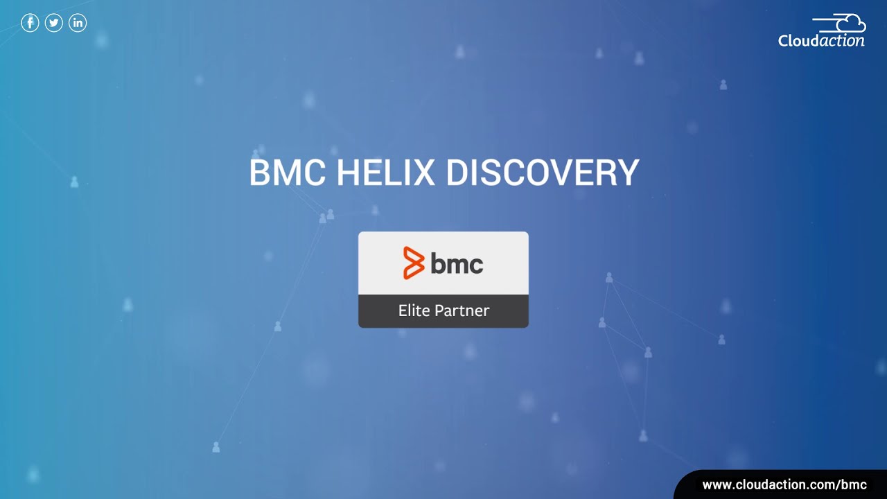 BMC Helix Discovery - YouTube