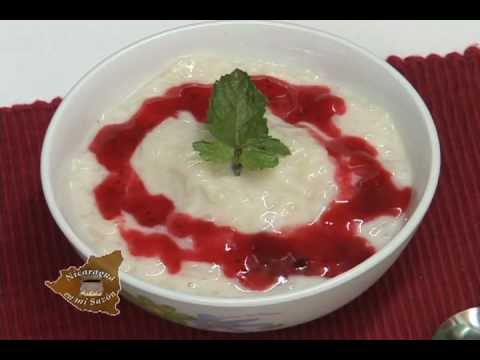Nicaragua en mi sazon con Maria Esther Lopez - Arroz con leche a la ...
