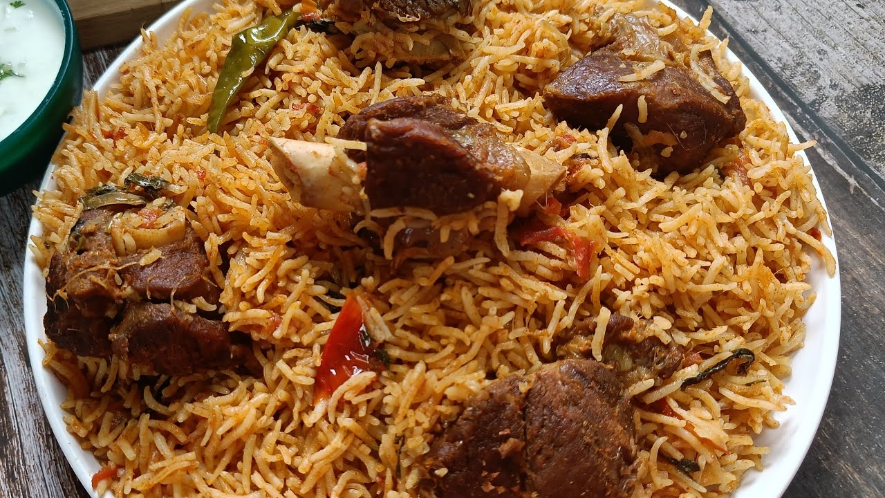 Famous Ambur Style Mutton Biryani // Eid Special By Rizba's Kitchen ...