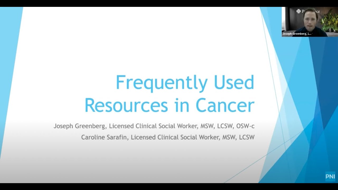 Brain Tumor Webinar: Frequently Used Resources in Cancer - YouTube