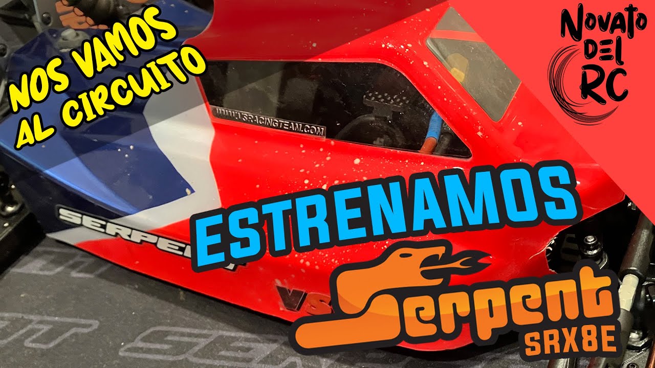 ESTRENAMOS NUEVO COCHE Serpent SRX8e PRO | Novato del RC - YouTube