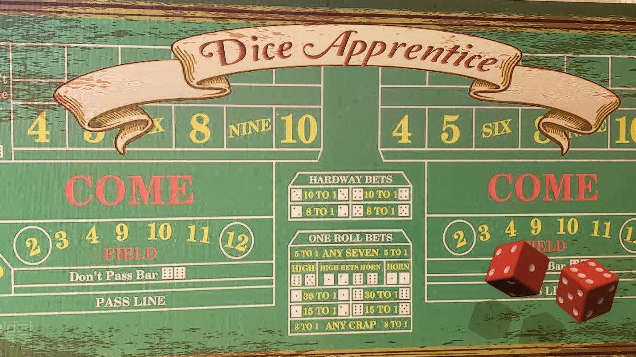 Craps Random roller against modified iron cross - YouTube