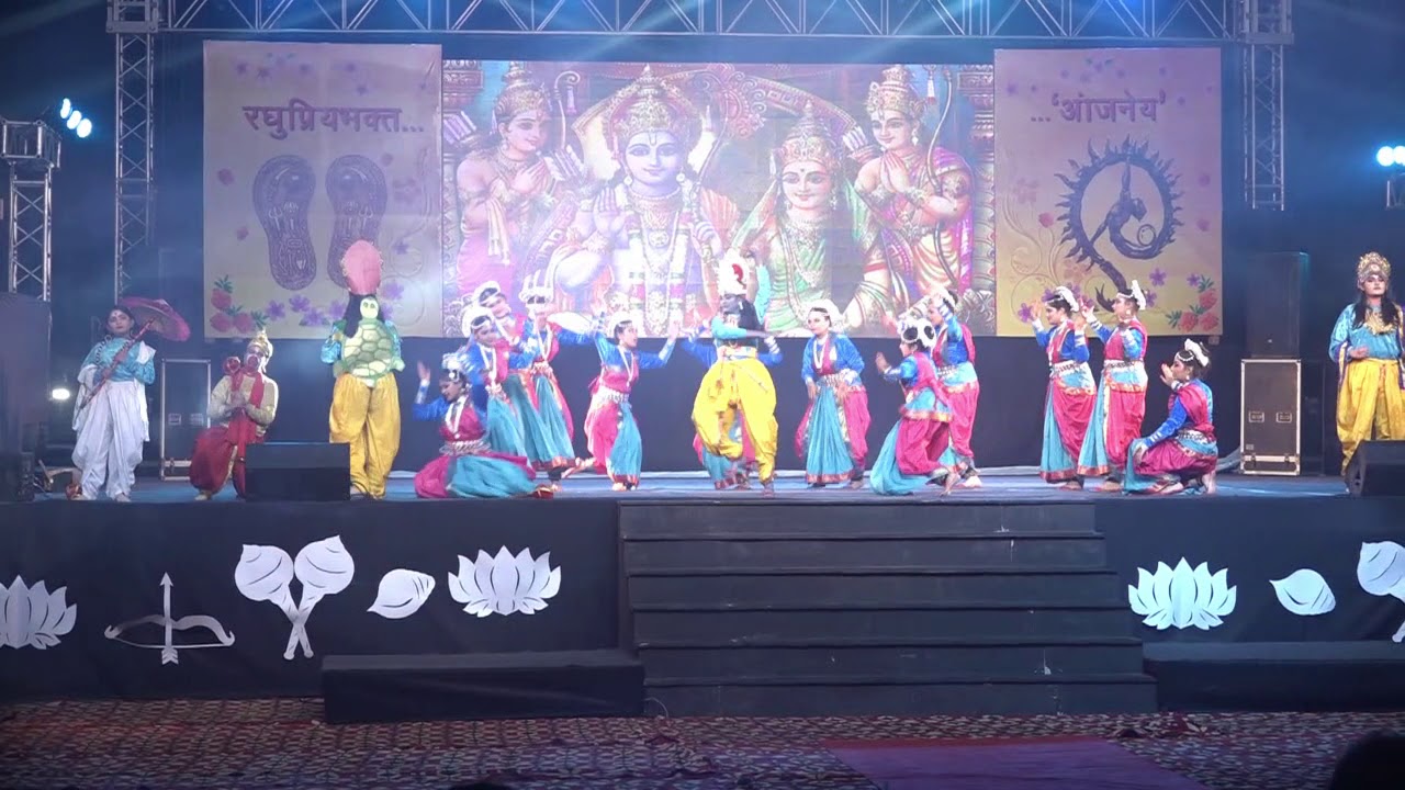 Sr. Annual Function-Raghupriya Anjanay - Dashavatar Dance - YouTube
