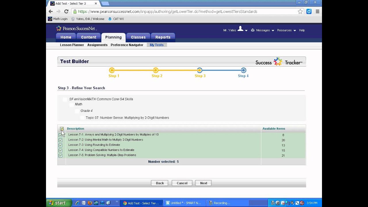 Pearson Test Builder - YouTube