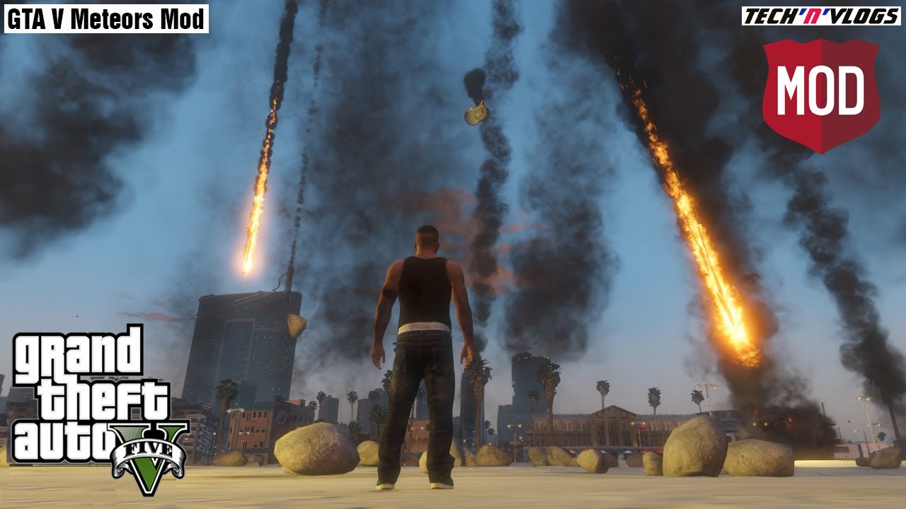 GTA 5 Meteors Mod || How To Install Meteors Mod In GTA 5 PC ...