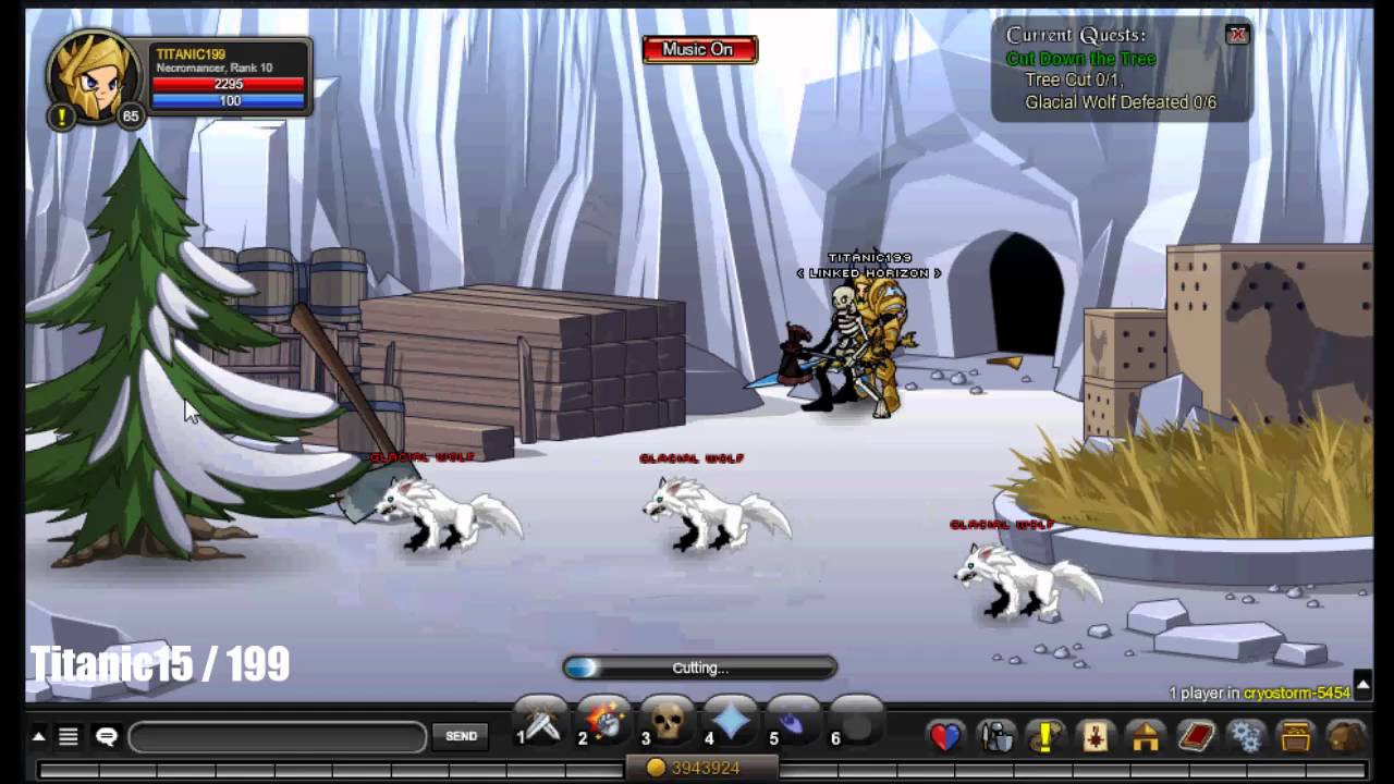 AQ Worlds "Cut Down the Tree" (Quest) - YouTube