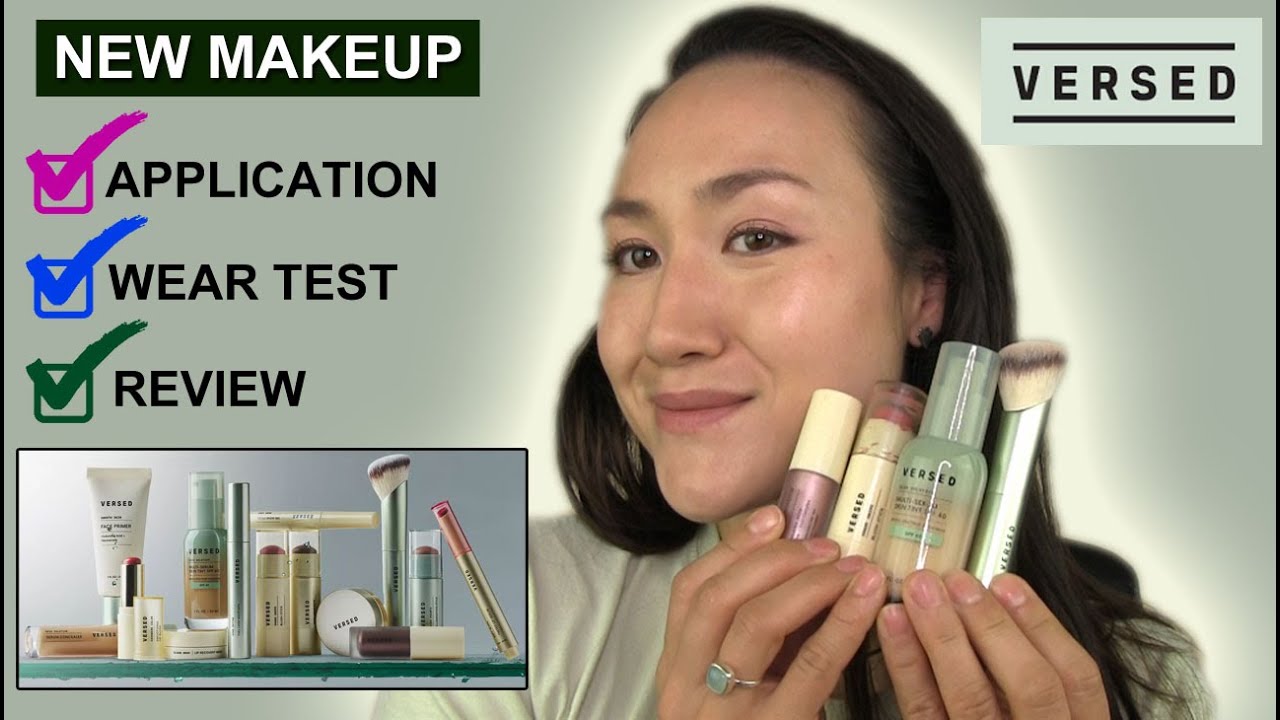 NEW Versed MAKEUP Review // Application & Wear Test - YouTube