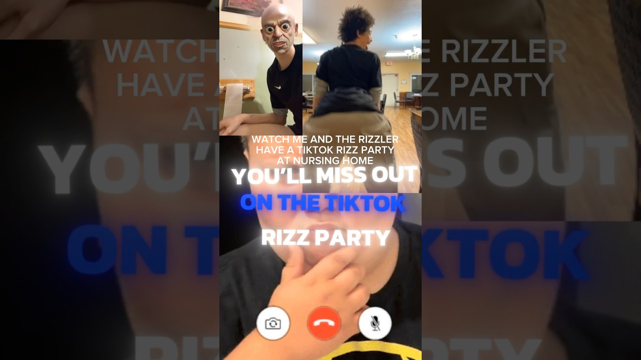 WATCH ME AND THE RIZZLER HAVE A TIKTOK RIZZ PARTY AT NURSING HOME # ...