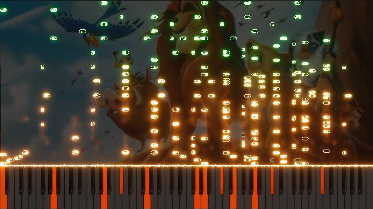 I Just Can't Wait to be King! - Complex Revision by ShazzAHA (Synthesia ...