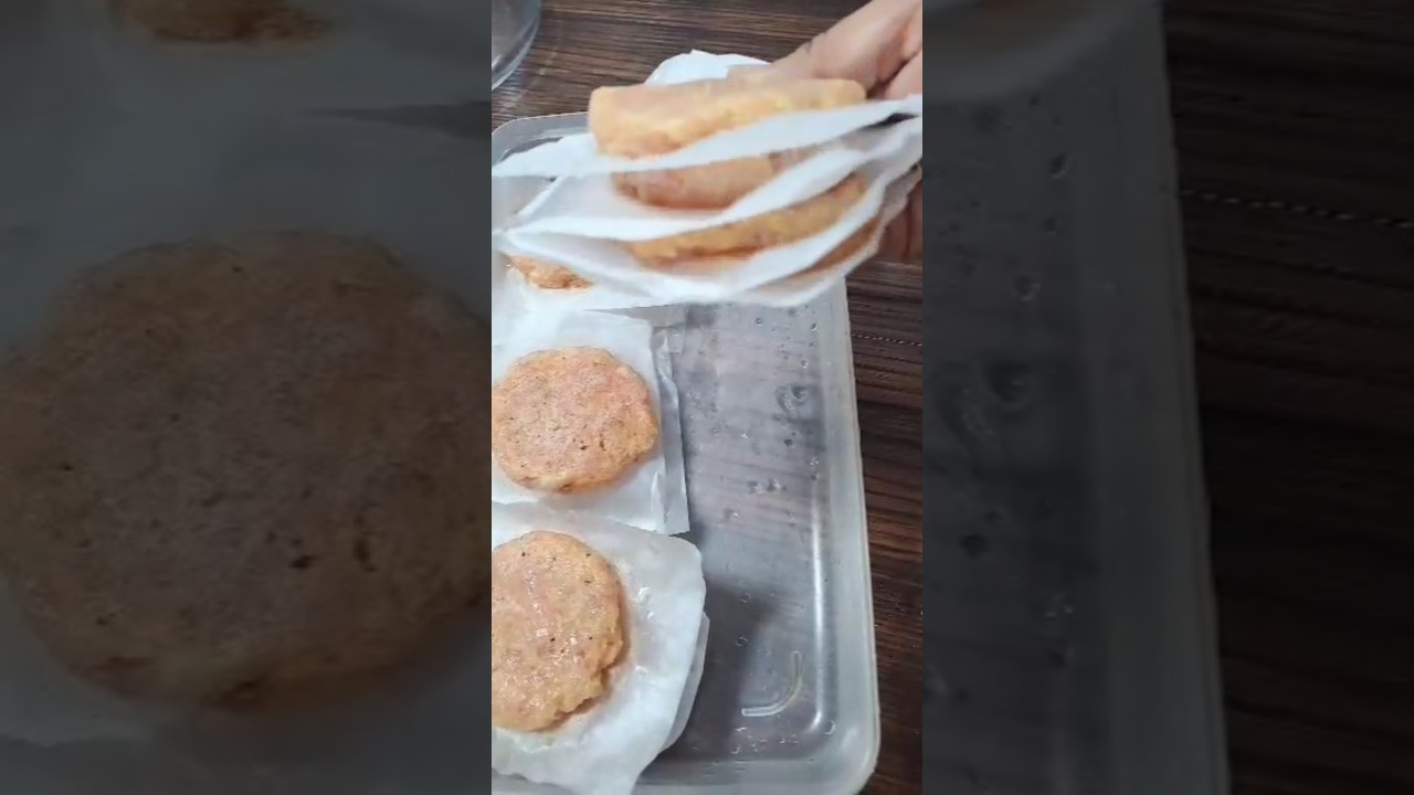 Mini Burger Chicken Patties/ Patty Ayam Mini Burger (No preservatives ...