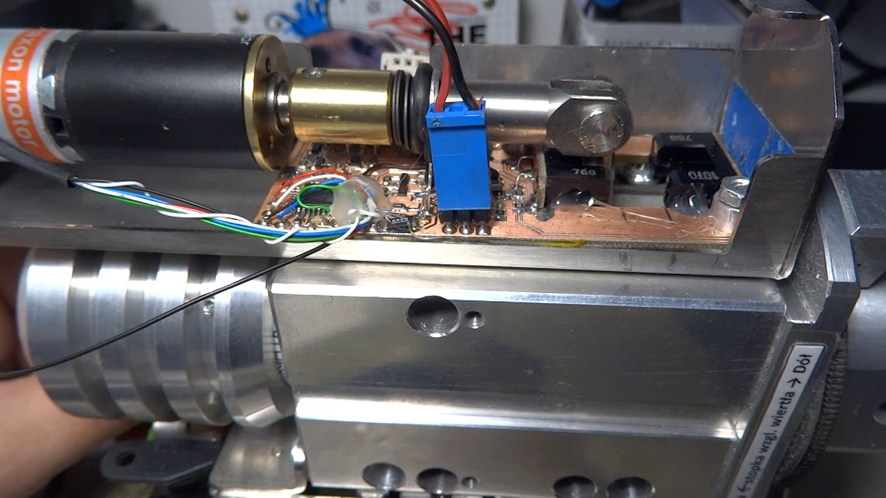 LPKF PROTOMAT S62 clamping unit ...replacement - YouTube