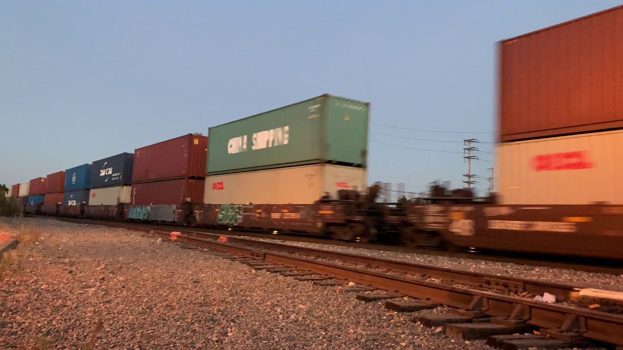 Bnsf at Fullerton - YouTube