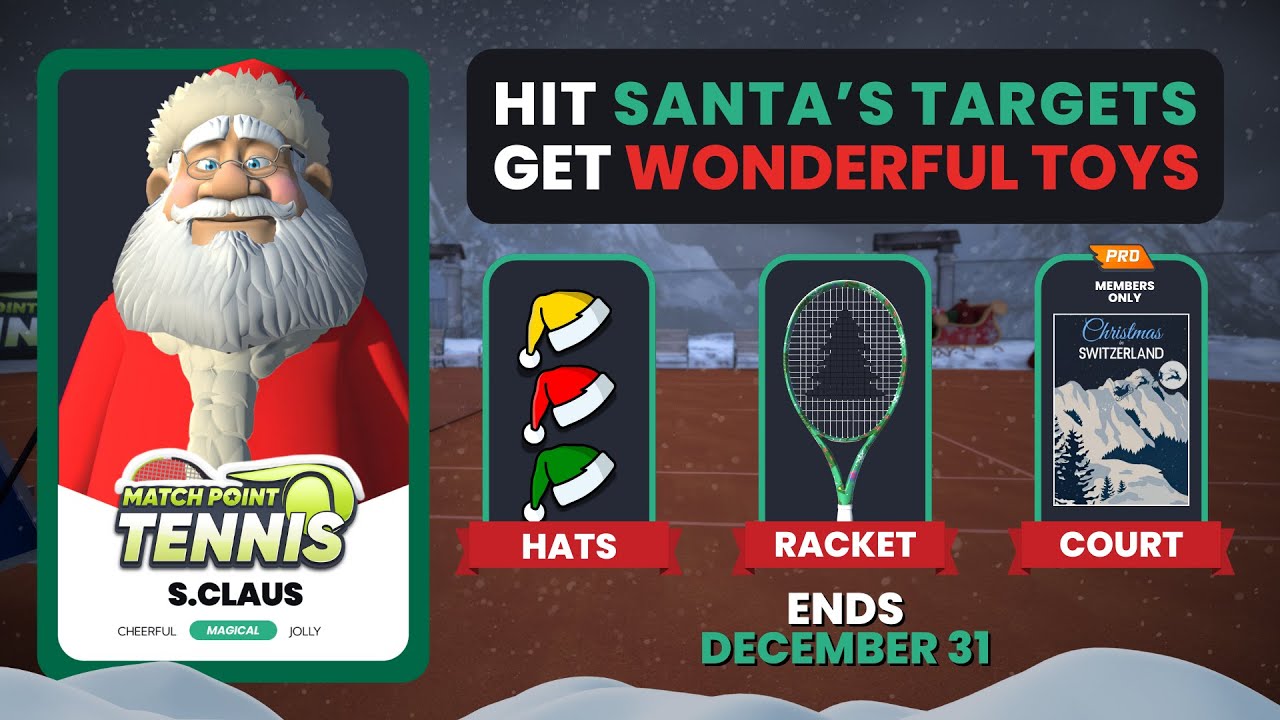 The Santa Challenge - Hit targets and earn wonderful toys! Only until ...