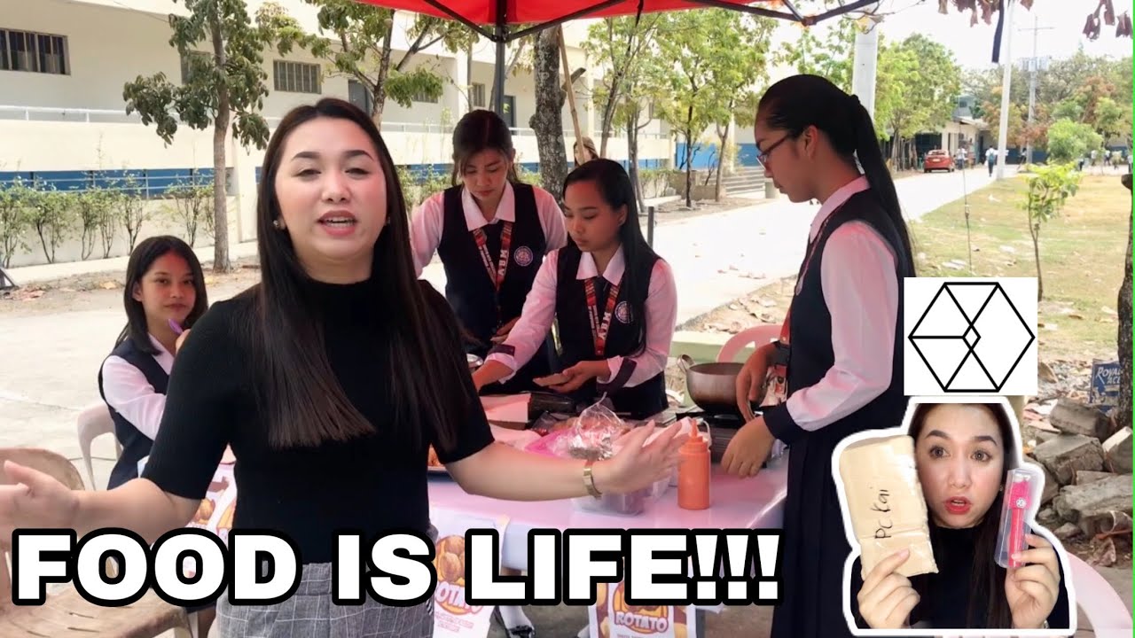 VLOG #52: FOOD BAZAAR SA SCHOOL! (MAY SPECIAL ANNOUNCEMENT!!!) - YouTube