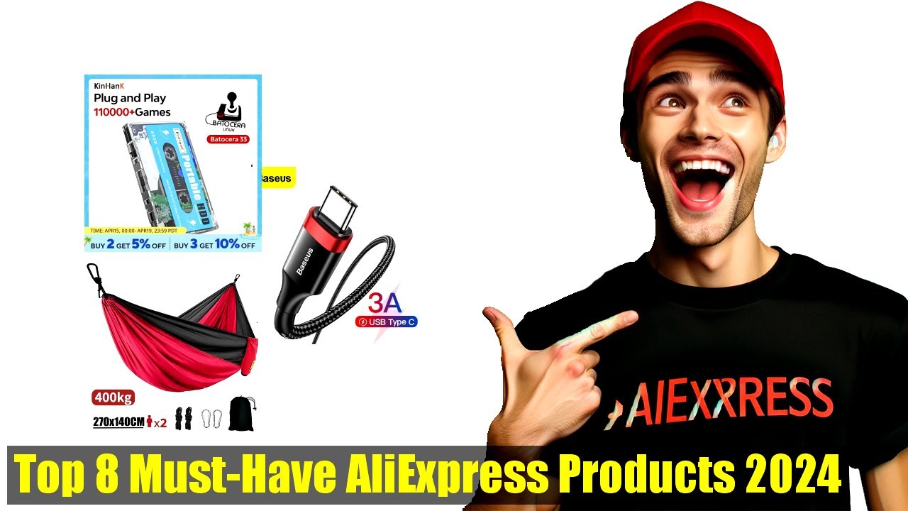 Ultimate Aliexpress Product Picks 2024: Top 8 Must-Have Items - YouTube