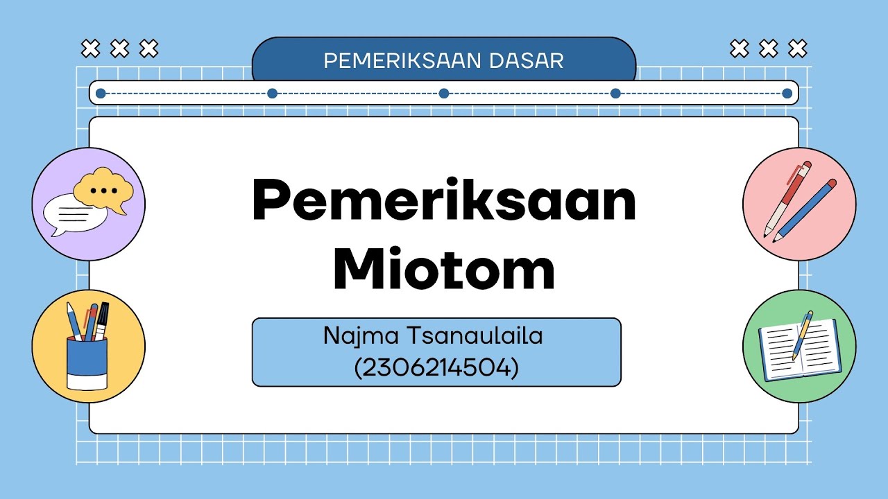 Pemeriksaan Miotom - Najma Tsanaulaila (2306214504) - YouTube