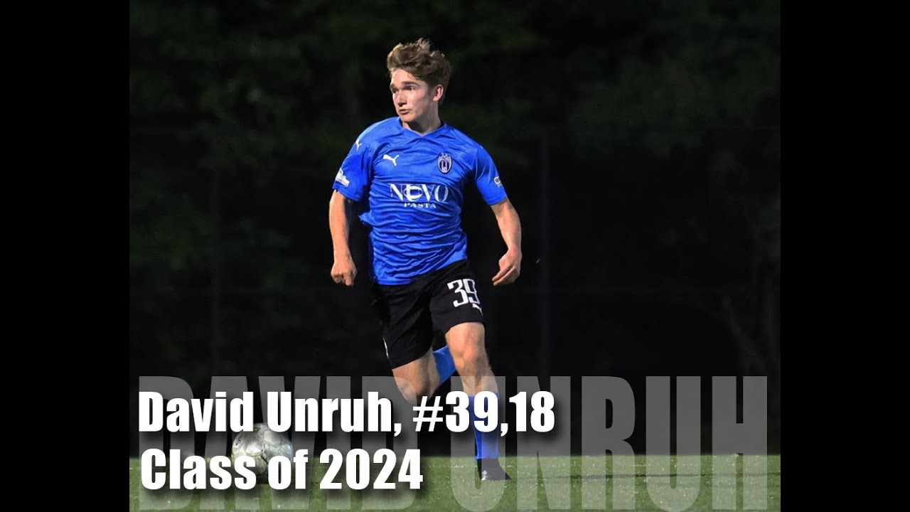 David Unruh Soccer Highlights | AC CT USL Academy | Class of 2024 | 3. ...