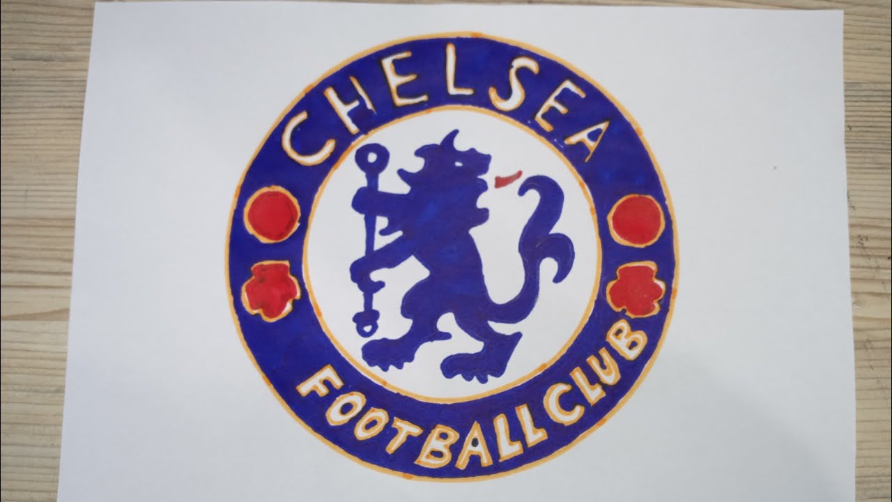 CHELSEA LOGO DRAWİNG // CHELSEA LOGO ÇİZİMİ, Chelsea Liverpool ...