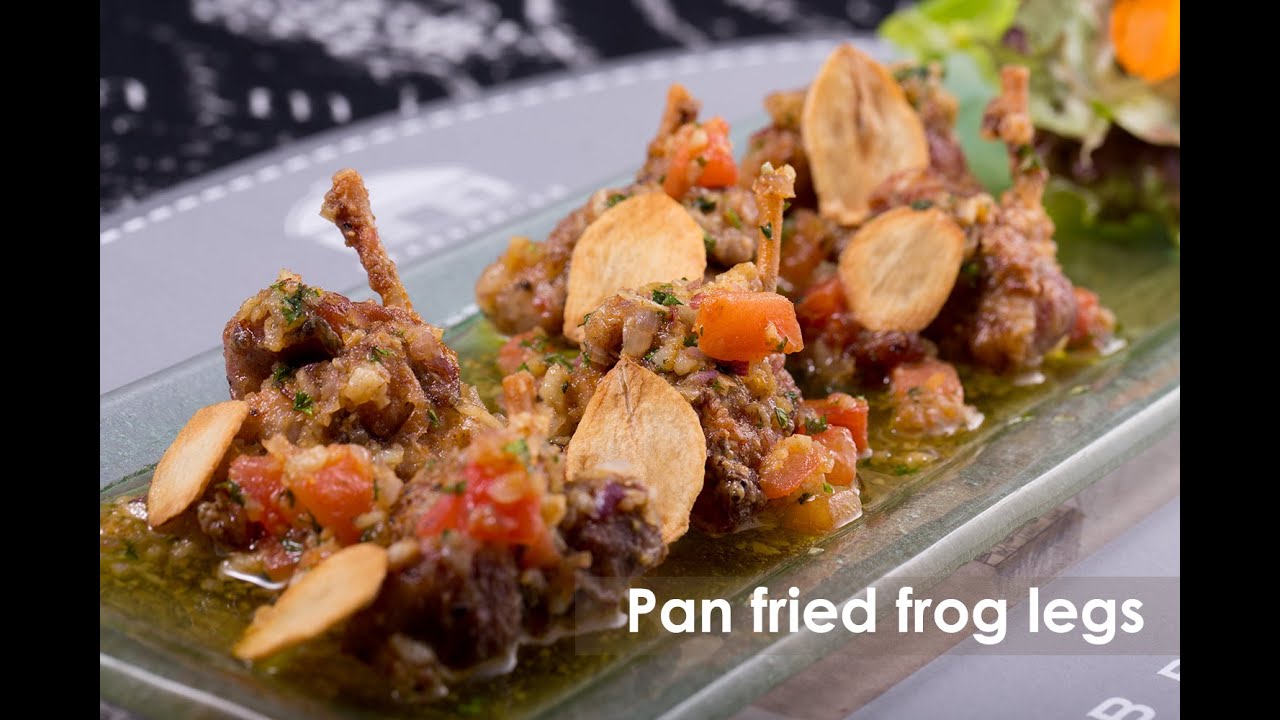 Frog Legs Garlic - Brasserie 9 - YouTube