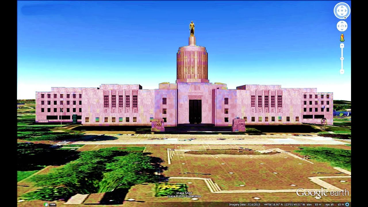 HISTORICAL PLACES OF OREGON STATE,U S A IN GOOGLE EARTH - YouTube