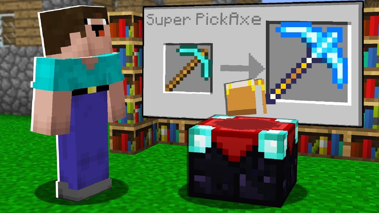 How NOOB MADE this MEGA PICKAXE? in Minecraft : NOOB vs PRO - YouTube