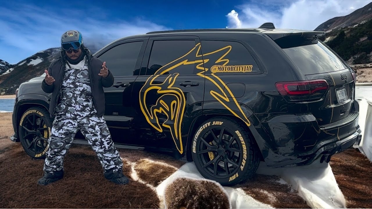 WE TOOK THE TRACKHAWKS TO SKI.. FT SHAY V, FASTLIFE NICK & SRT LEN ...