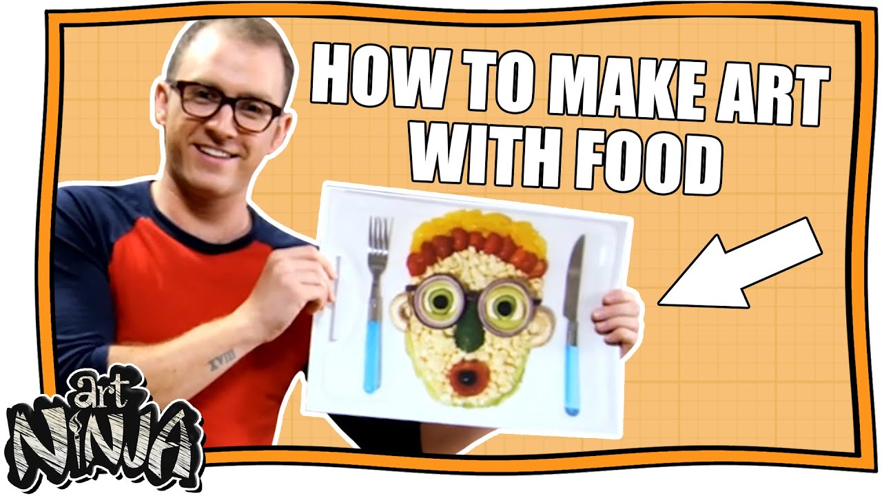 Playing With Your Food | Art Ninja | Nugget - YouTube