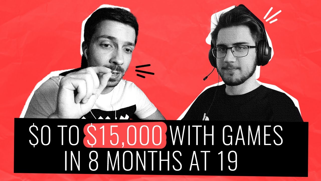 How to Make $15,000 in Games at 19?! Interview with Game Developer Max ...